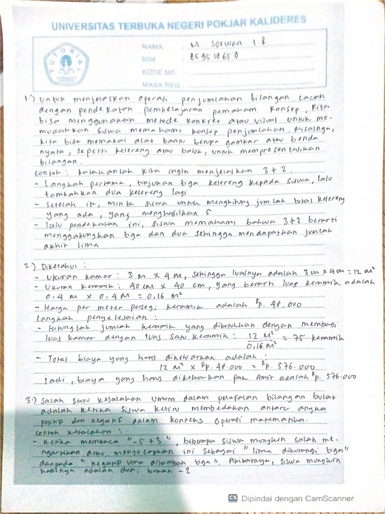 Tugas Sofwan MTK - Compressed | PDF