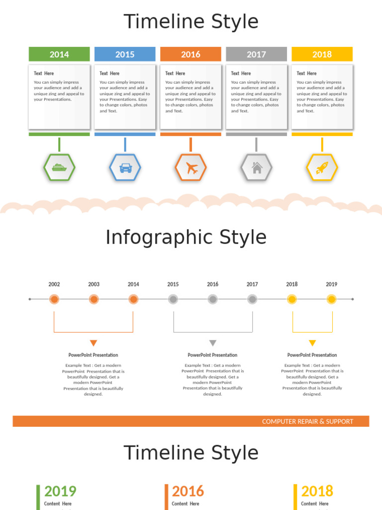 Timeline Template | PDF | Office Suites For Windows | Technical ...