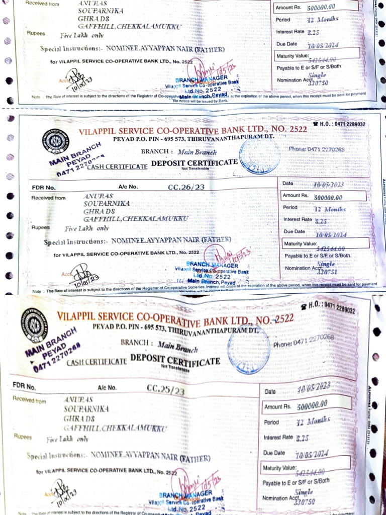 FD Recept Anp 16-Jun-2024 | PDF | Banking | Factor Income Distribution