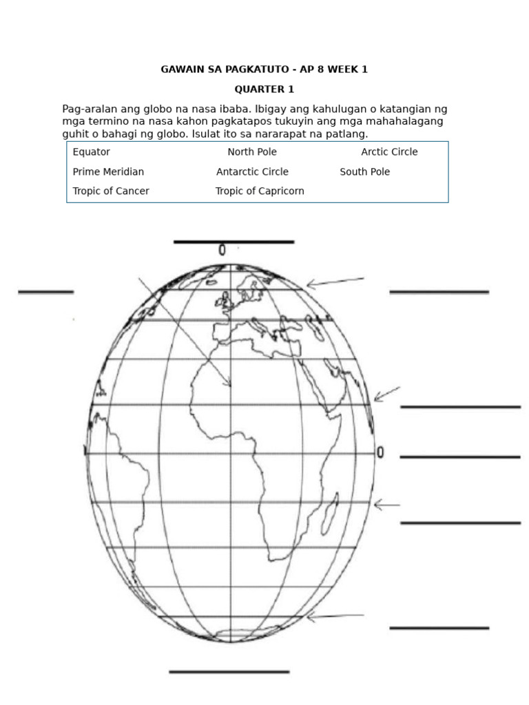 Activity Grade 8 | PDF