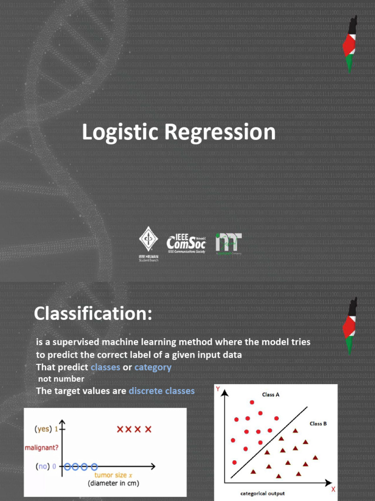 Ziad Aladawy - Logistic Regressio | PDF | Logistic Regression | Statistical Classification