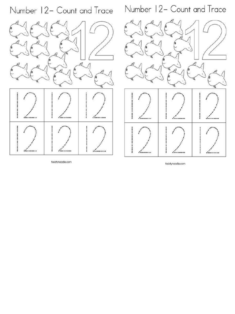 12 Math Worksheet | PDF