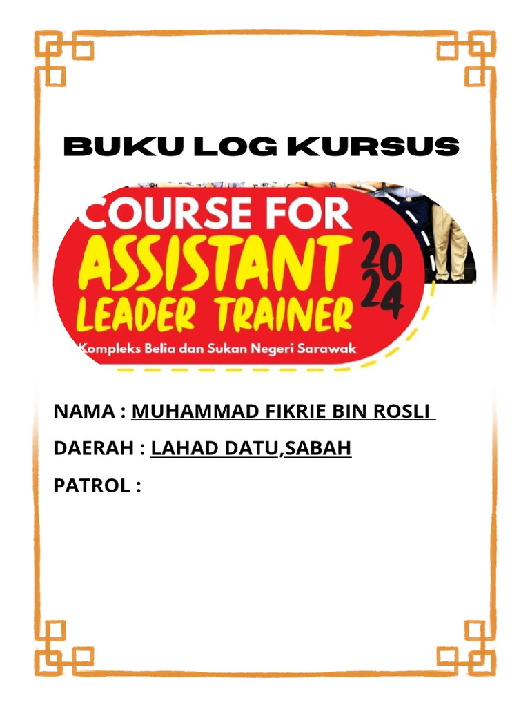 Buku Log Penaraf Pengakap Raja - 20241018 - 091711 - 0000 | PDF