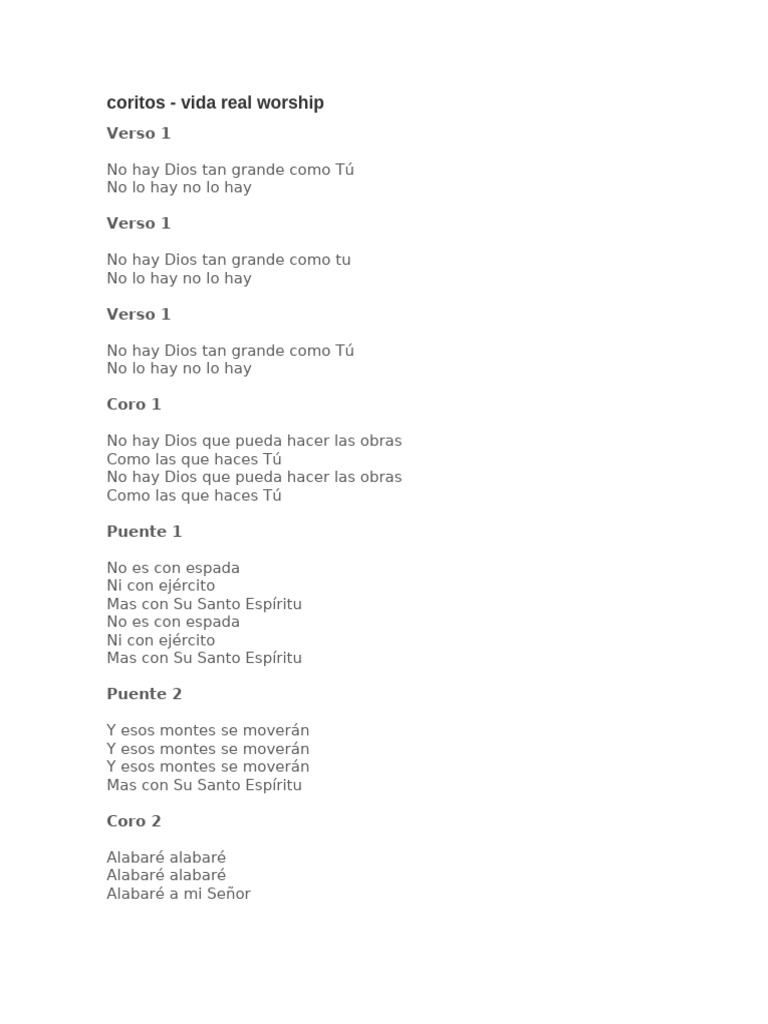 Coritos | PDF | eucaristía | Amor