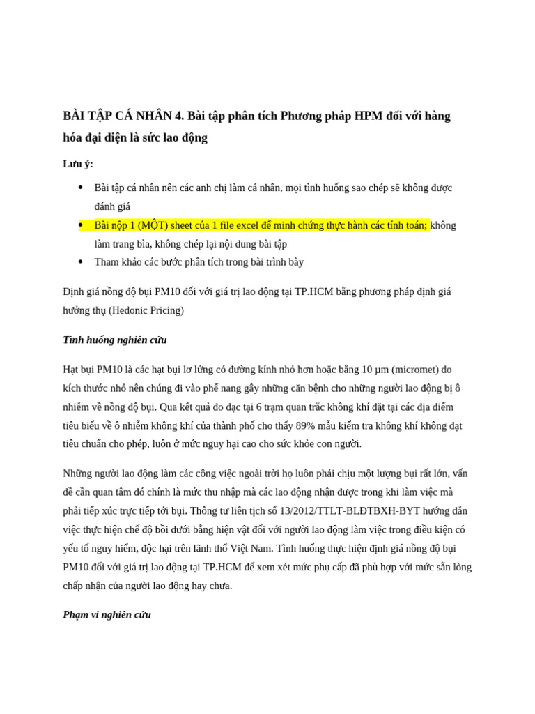 CBA Individual Assignment4 HPM 2 | PDF