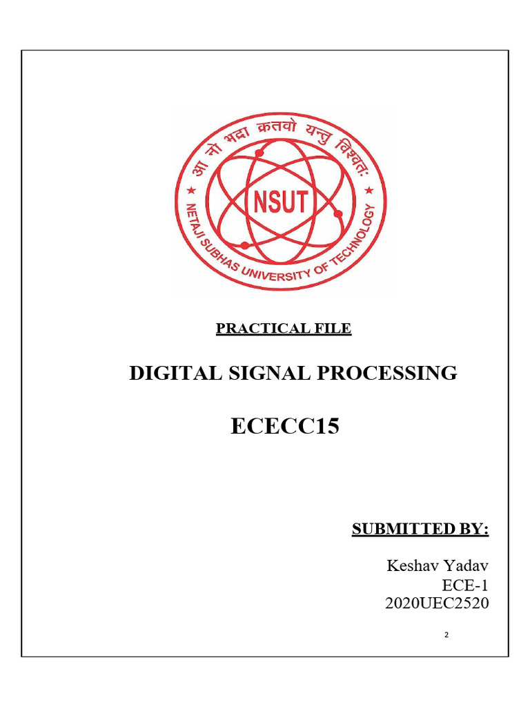 DSP File Alk | PDF