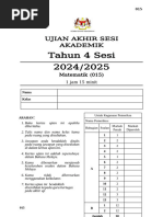 SOALAN UASA TAHUN 52024-25 (1) | PDF