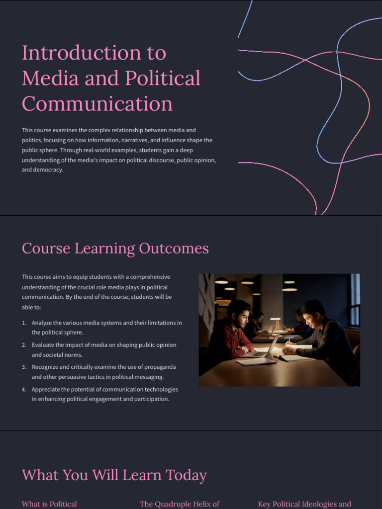 Media's Role in Political Communication | PDF | Liberalism | Marxism