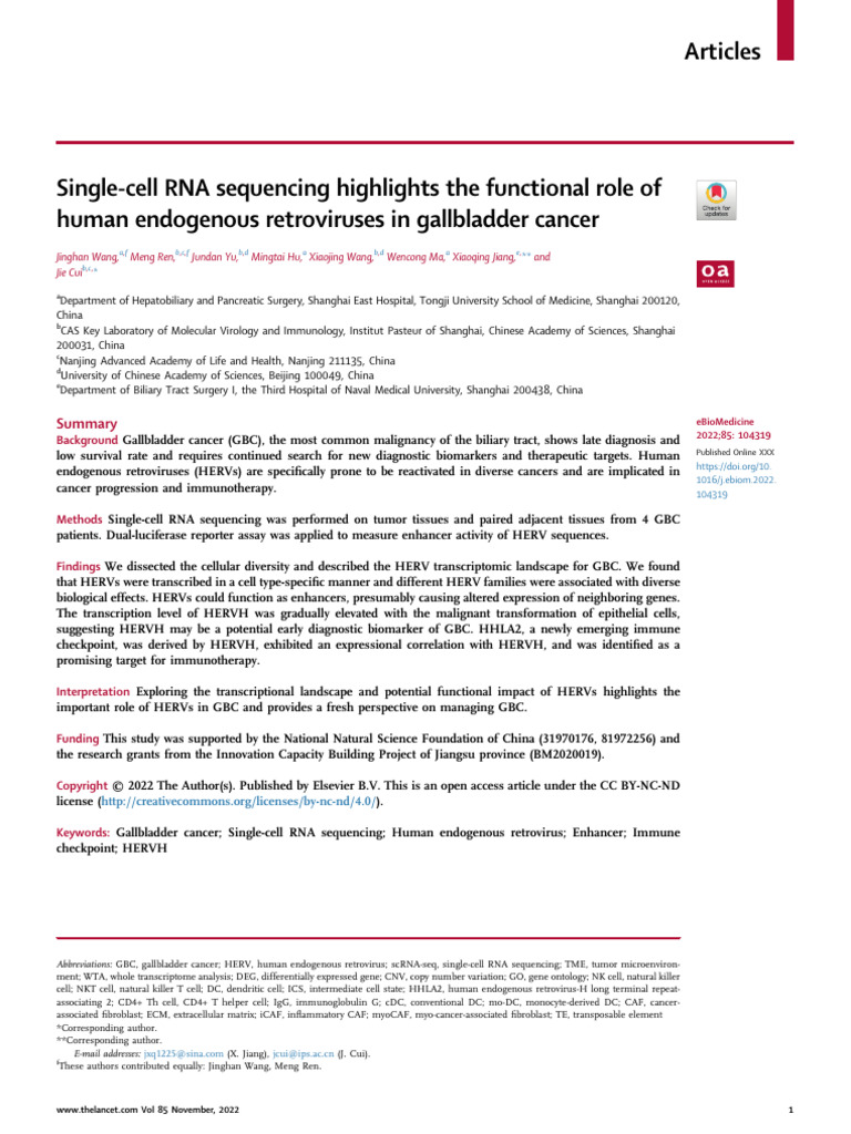 Main | PDF | Retrovirus | Cancer