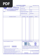 Cloth Bill Format 2 | PDF