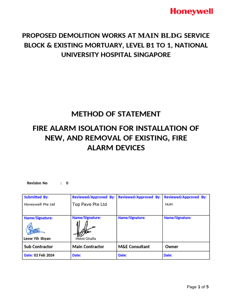 Honeywell | PDF | Safety