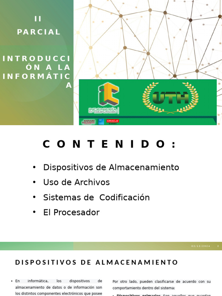 Ii-Parcial Intro Informatica | PDF | Microprocesador | Hardware de la computadora