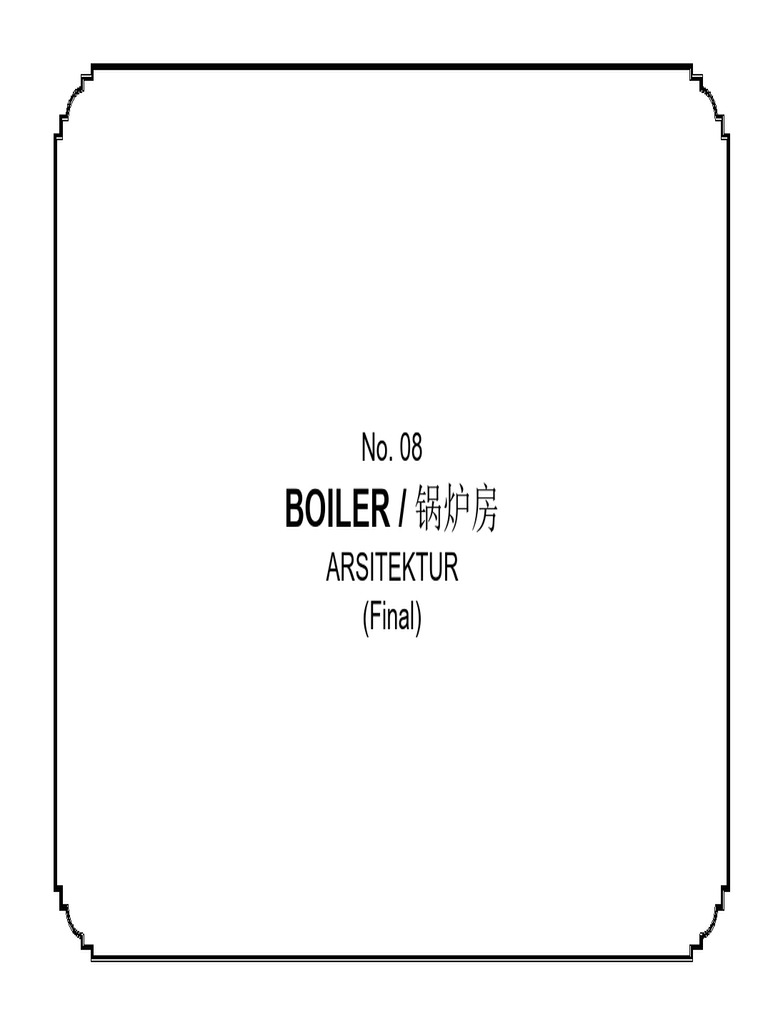 Asbuild Drawing Boiler (ARS-STR) | PDF