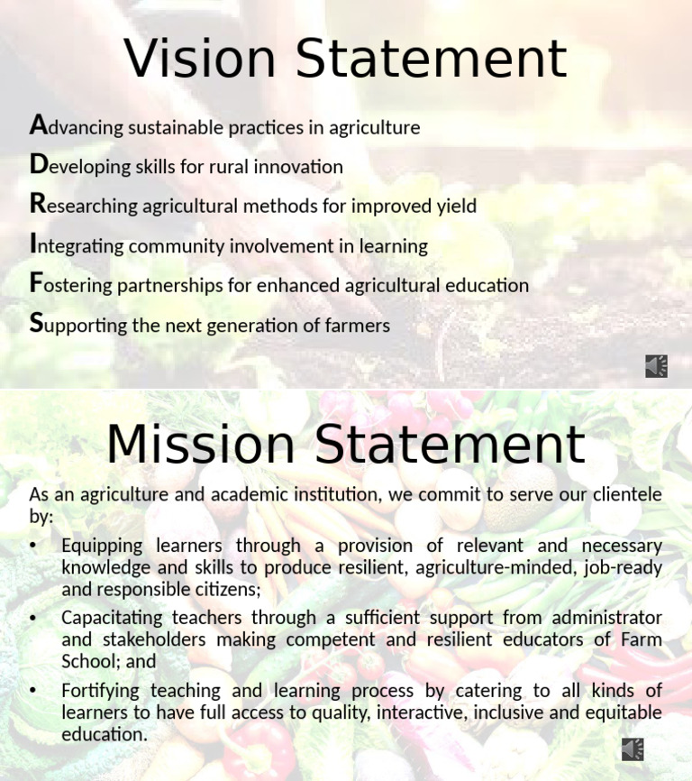 School's Mission and Vision Statement | PDF
