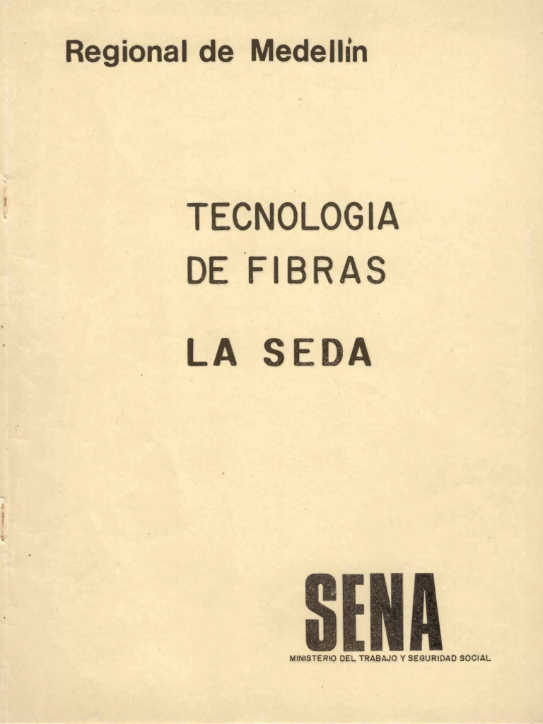 Tecnologia Fibras Seda | PDF | Seda | Crisálida