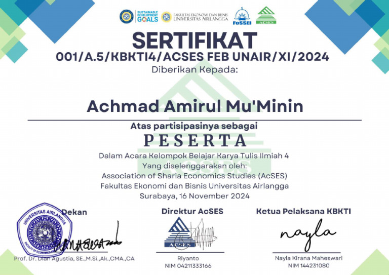 Achmad Amirul Mu'Minin | PDF