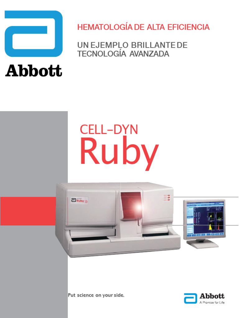 Brochure - Cell-Dyn-Ruby - Hematologia (2 | PDF | Hematología | Leucocito