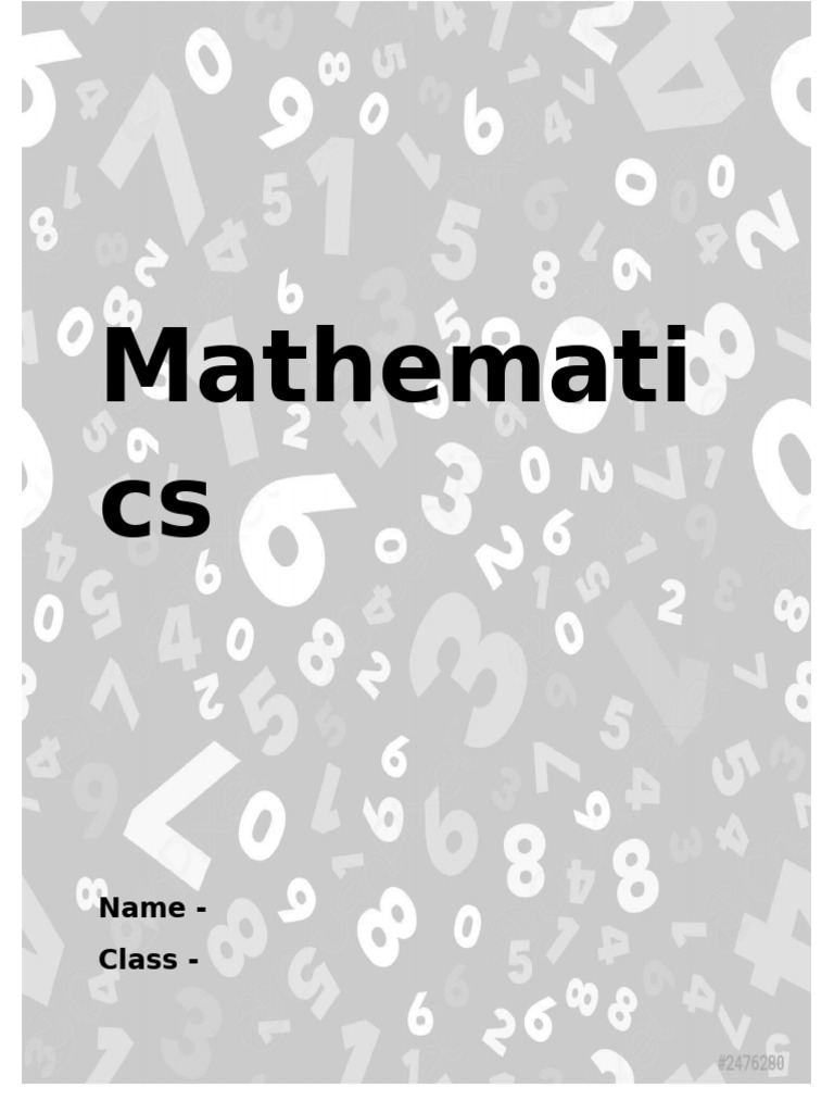 Mathematics | PDF