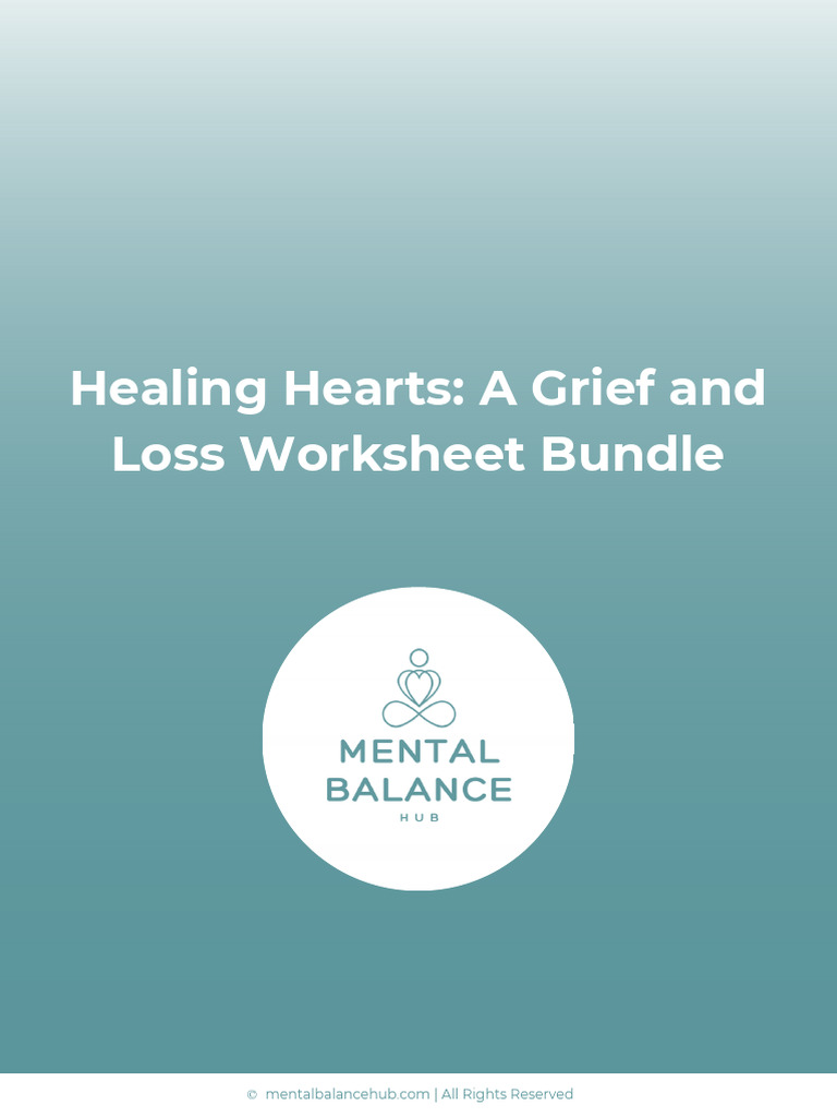 Grief and Loss Worksheets | PDF | Grief | Anger