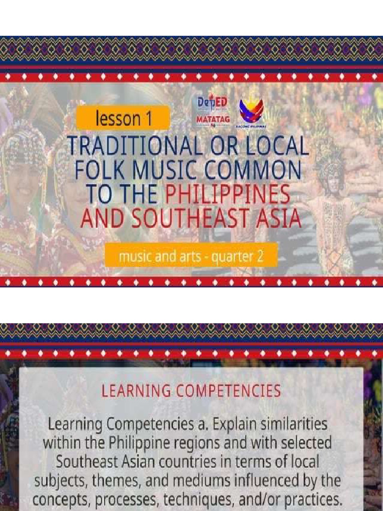 Q2 G7 MUSIC AND ARTS WEEK 1 | PDF