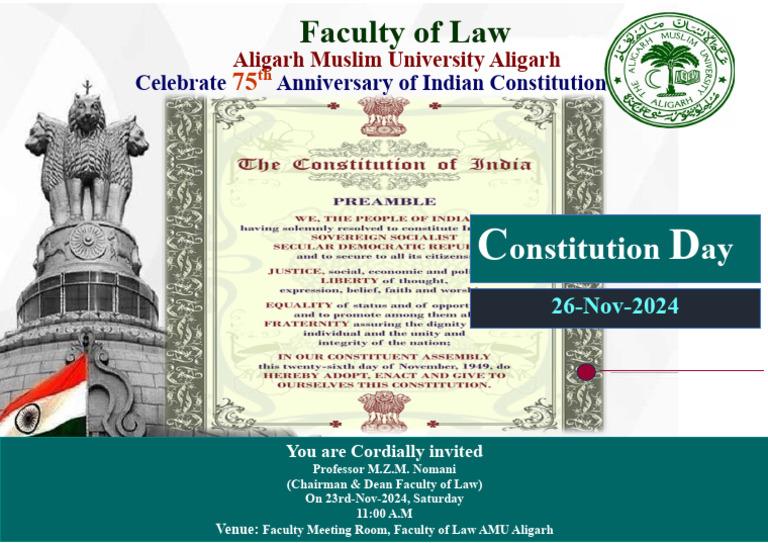 Invitation to Constitution Day Celebration | PDF