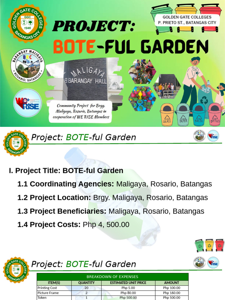 Final Presentation | PDF | Recycling | Waste