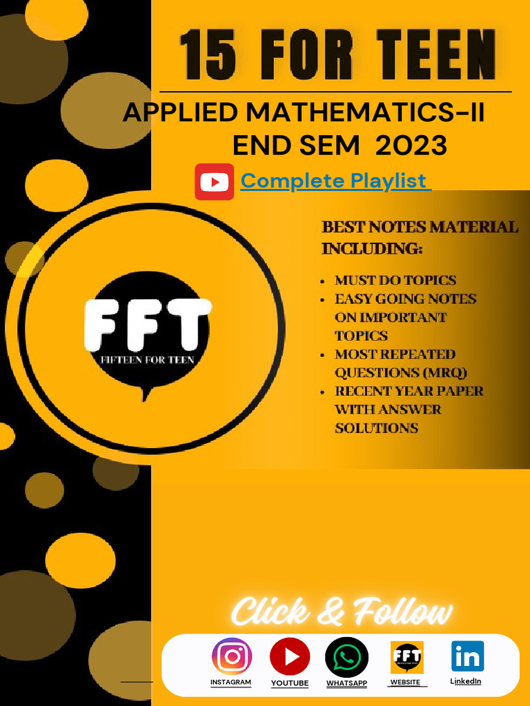 applied maths | PDF