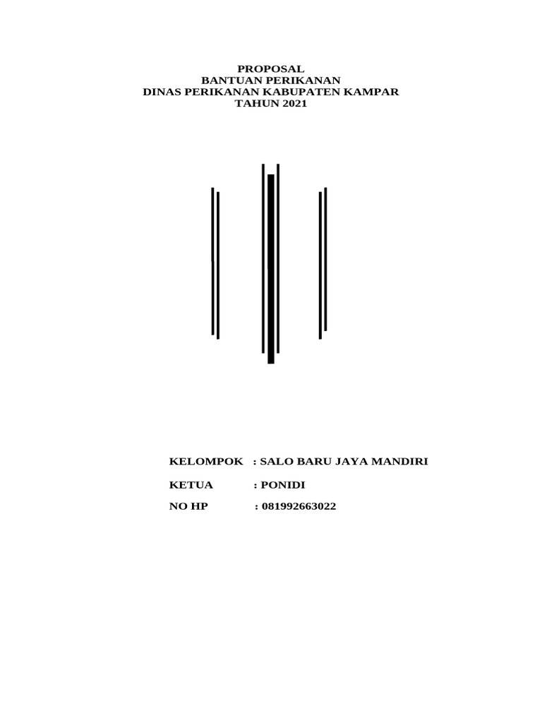 Proposal Perikanan | PDF