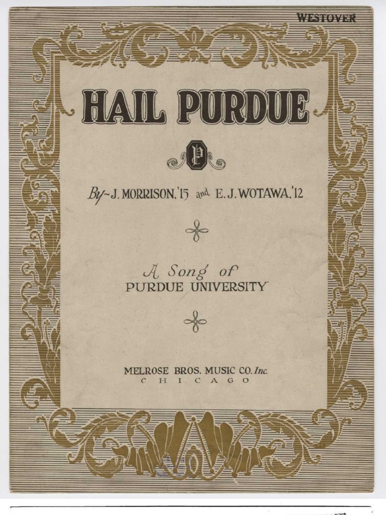 Hail Purdue | PDF