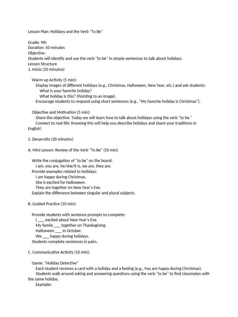 Lesson Plan - Docx Ideas | PDF