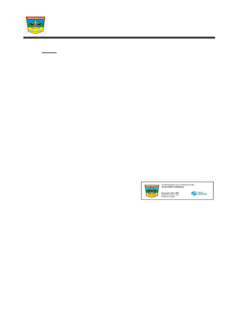 Surat Edaran KPU-1 - Signed | PDF