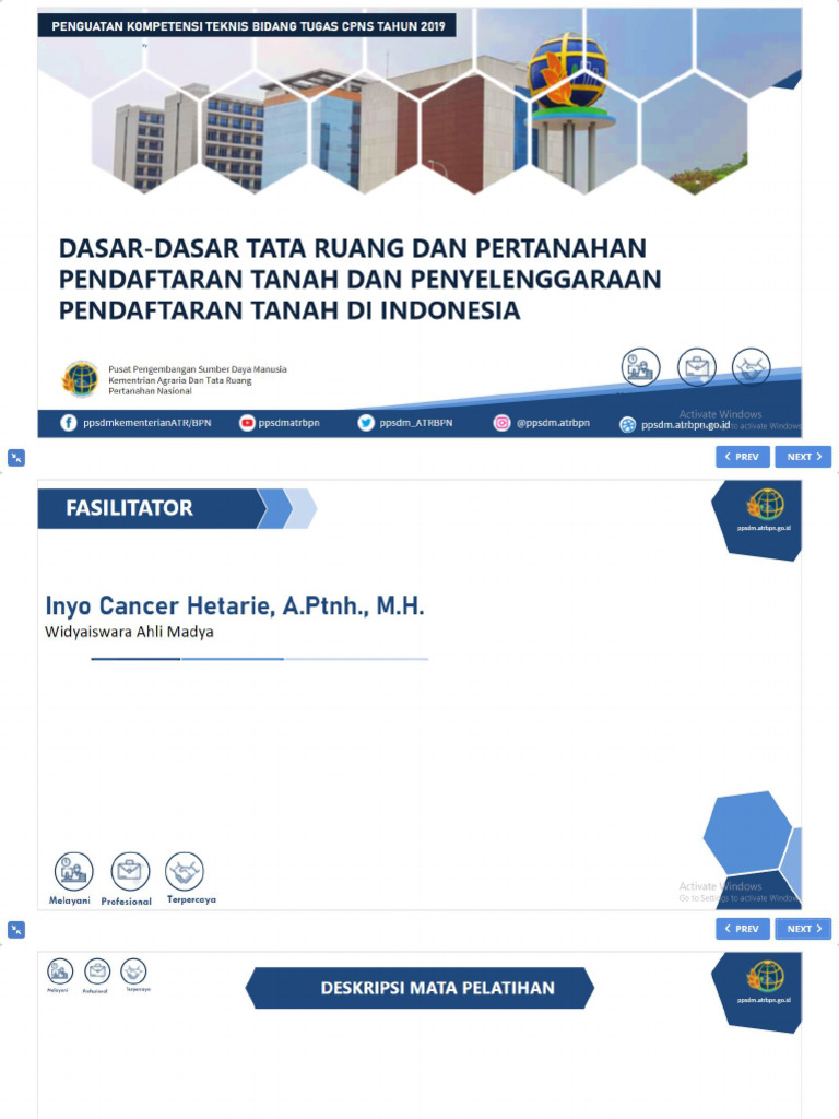 02_PHPT_Pendaftaran Tanah Ruang dan PPAT | PDF