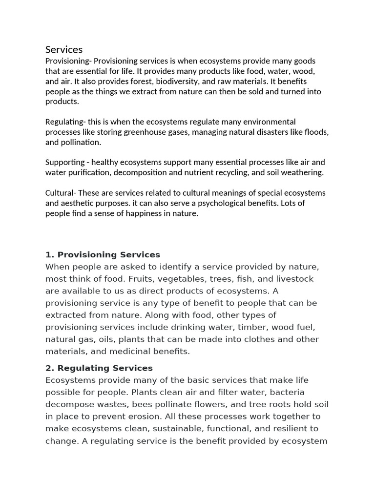 notes on ecosystems | PDF | Ecosystem | Soil