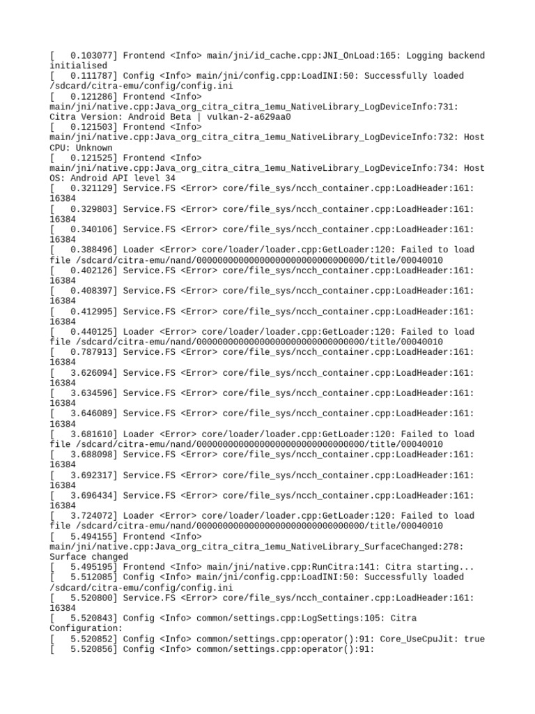 Citra Log - Txt.old | PDF | Computer Engineering | Computing