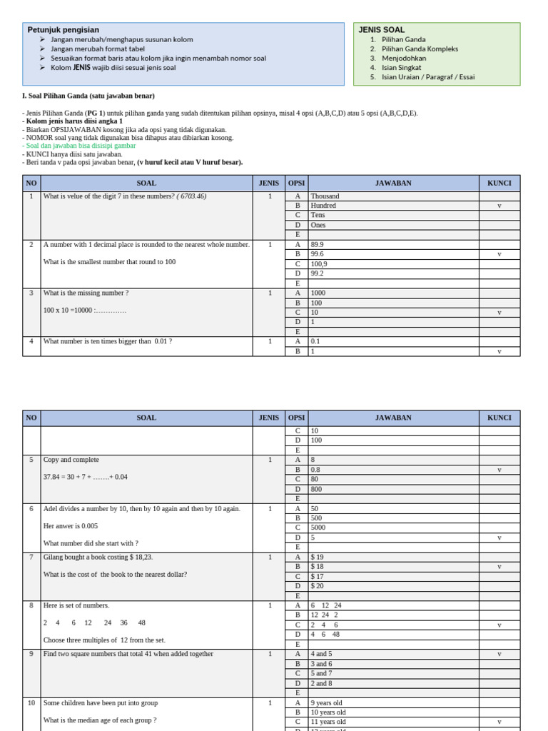 Math Multiple Choice Questions | PDF | Geometric Shapes | Euclidean Geometry