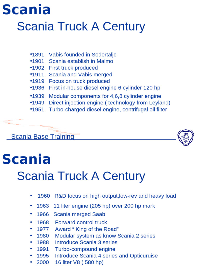 Scania Basic | PDF | Motor Vehicle | Commercial Vehicles