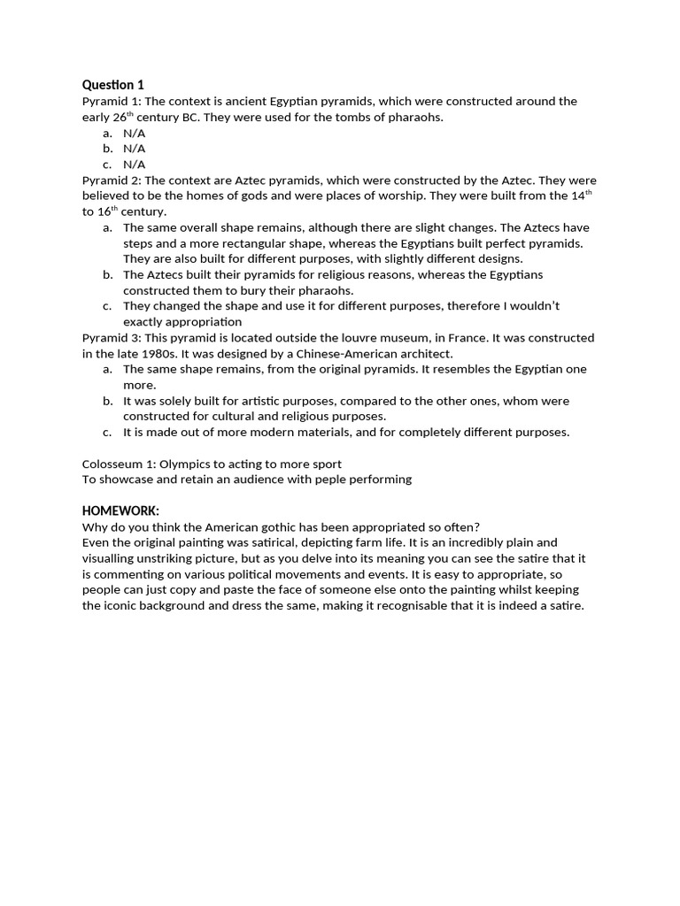 Ancient and Modern Pyramids | PDF