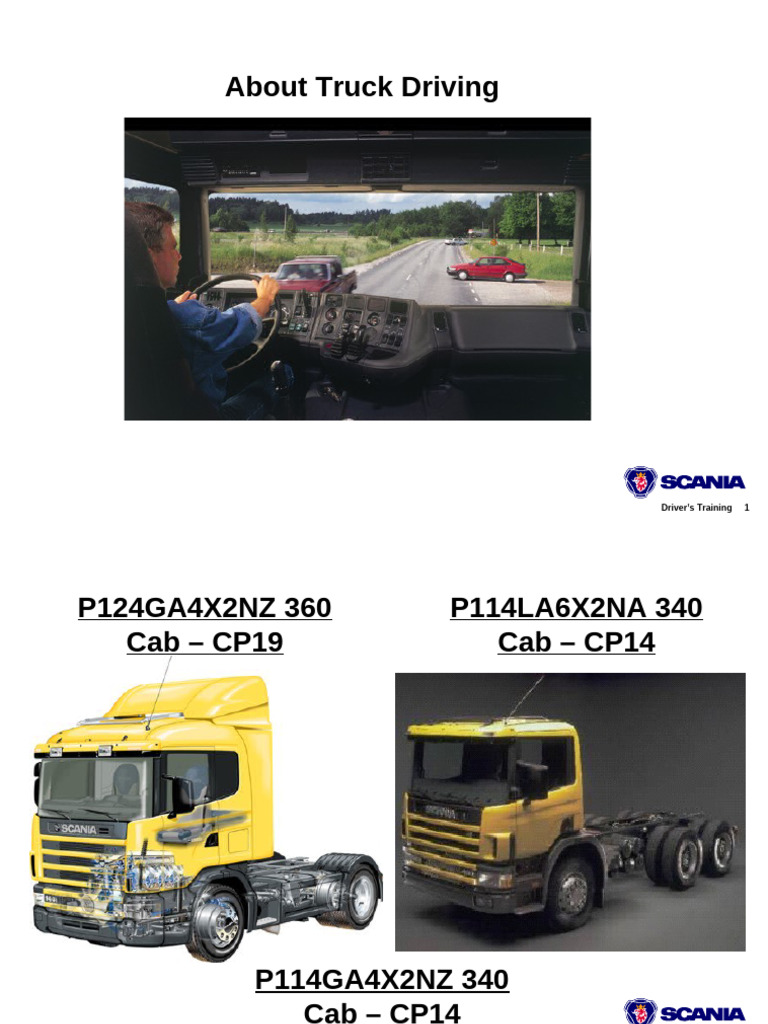 Scania Driving 01 | PDF