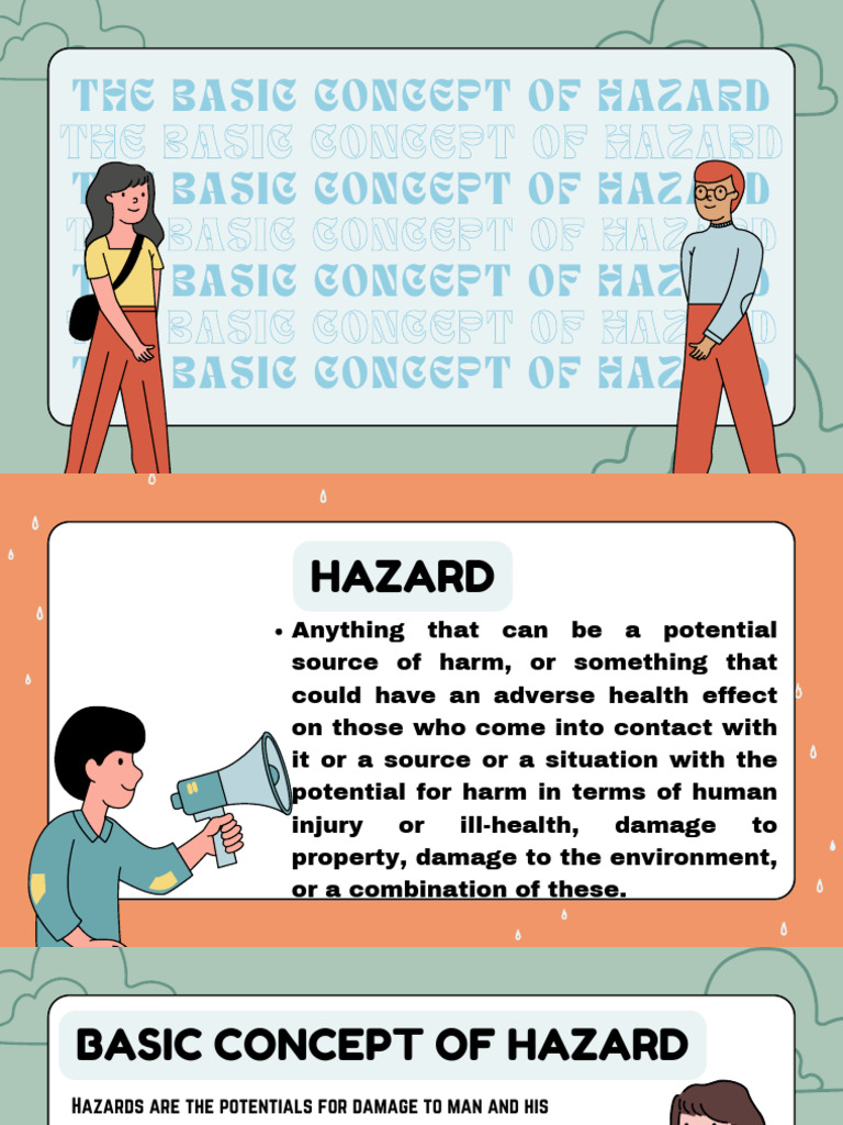 The Basic Concept of Hazards - G3 DRR | PDF | Hazards | Natural Disasters