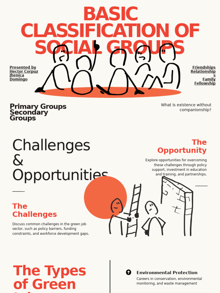 Basic Classification of Social Grou | PDF