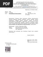 Surat Permohonan Narasumber | PDF