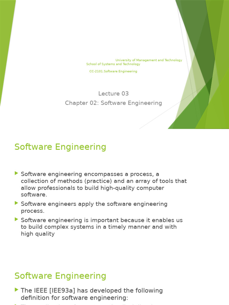 03 - Chapter 02 Software Engineering | PDF | Engineering | Software
