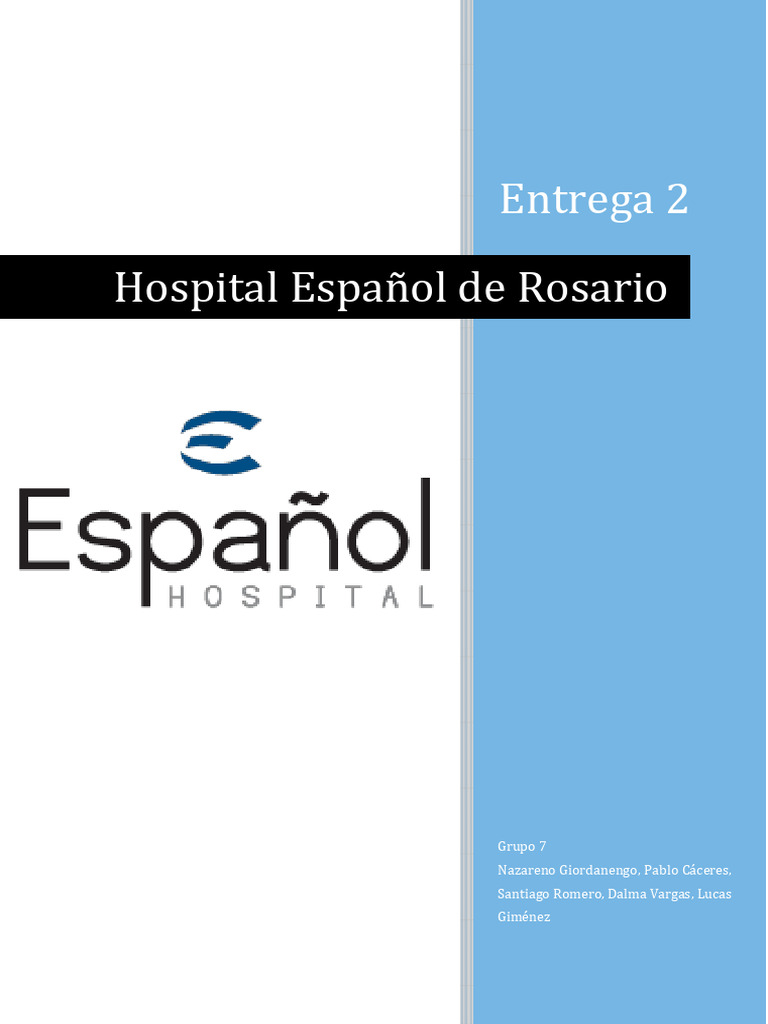Grupo7_Entrega2 | PDF | Hospital | Cuidado de la salud