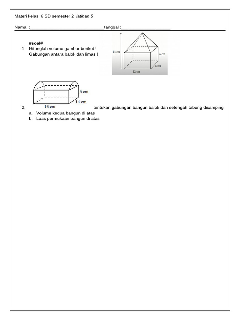 Materi Kelas 6 SD Semester 2 Latihan 5 | PDF