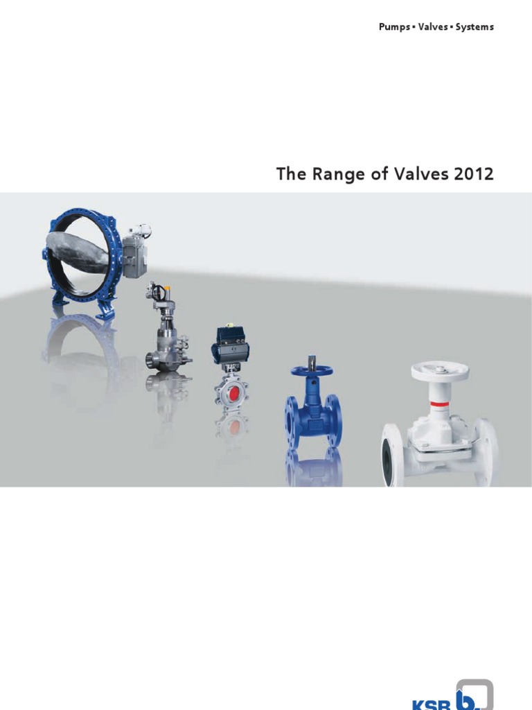 The Range of Valves-Data | PDF | Valve | Hvac