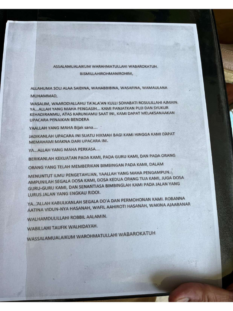 Teks Doa-1 | PDF
