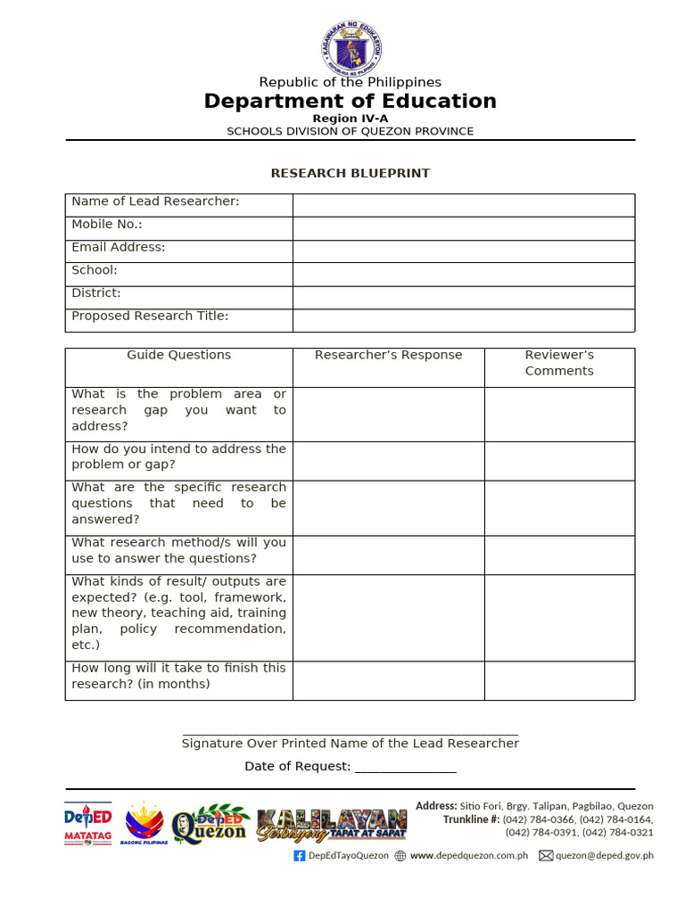 1 Research Blueprint 2024 | PDF