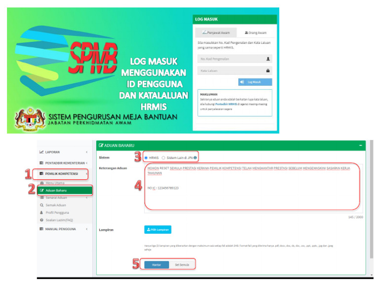 Cara Log Masuk SPMB | PDF