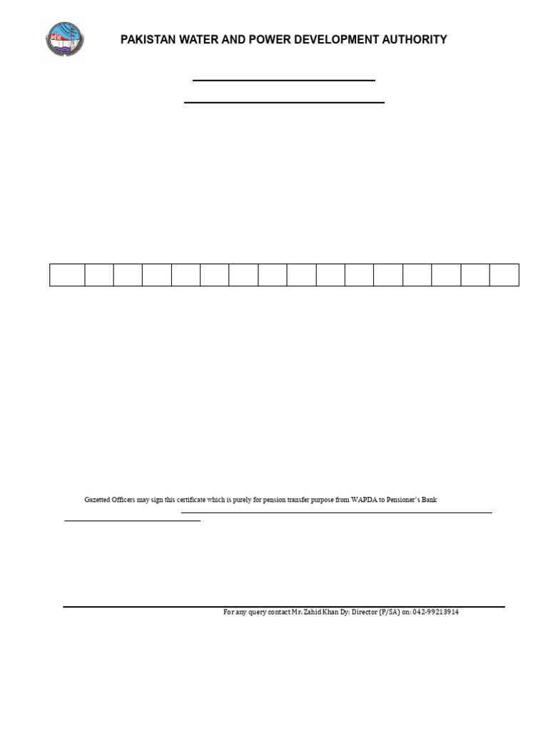 Non-Marriage Certificate for Pension | PDF
