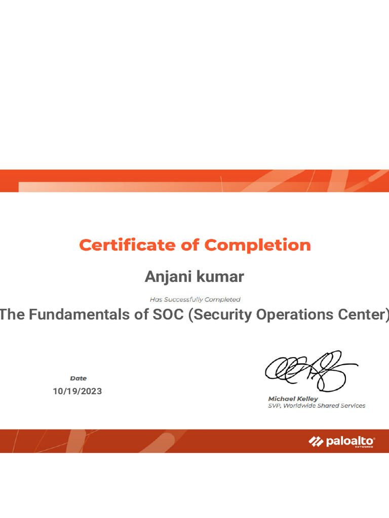 The Fundamentals of SOC (Security Operations Center) - Beacon | PDF